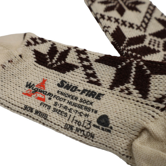 Wigham | Accessories | Vintage Wigwam Tall Snofire Snowflake Knicker ...